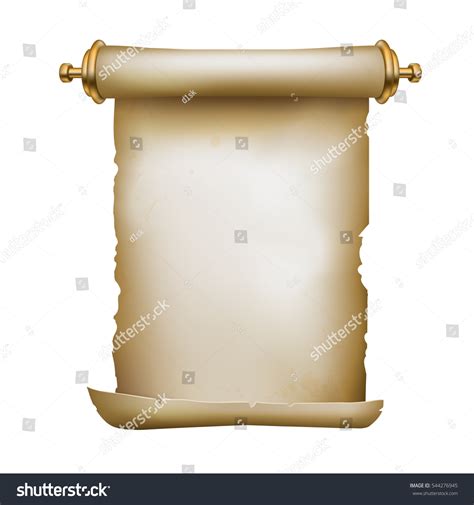 Old Scroll Place Text Stock Vector Royalty Free