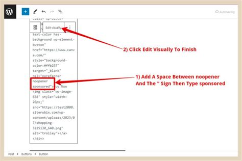 how to create a button in wordpress easily no more rush