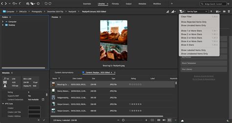 How To Neatly Organize Your Photos With Adobe Bridge