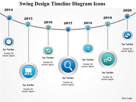 Swing Design Timeline Diagram Icons PowerPoint Presentation Graphics Presentation