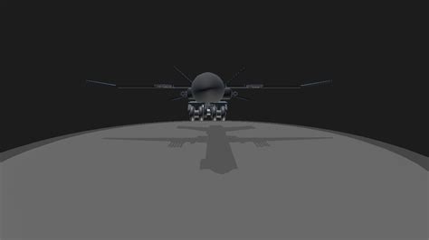 Simpleplanes Attack Drone With Variable Swept Wings
