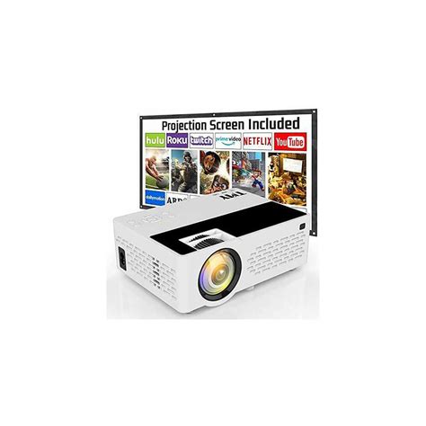 Tmy V08 Full Hd Projector With 100 Screen