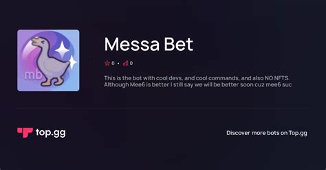 Add Messa Bet Discord Bot The 1 Discord Bot And Discord App List