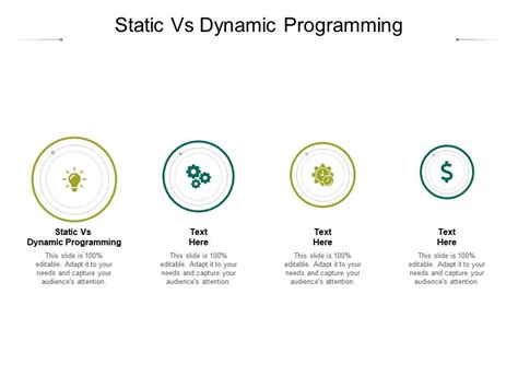 Static Vs Dynamic Programming Ppt Powerpoint Presentation Ideas Slide