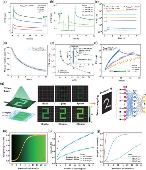 A Excitatory Postsynaptic Current Epsc Behaviors Triggered By A Download Scientific Diagram