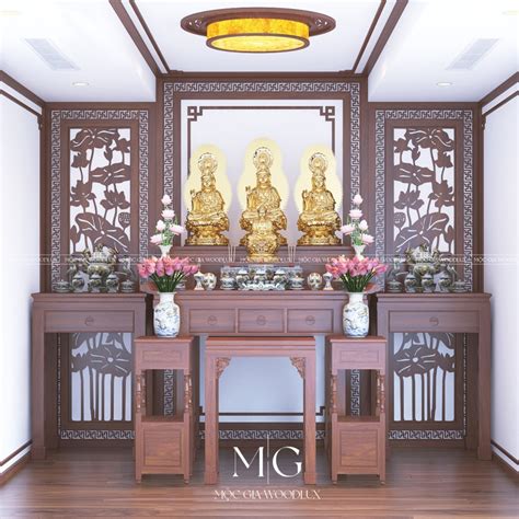 không gian thờ cao cấp wl 13 mộc gia group Đơn vị cung cấp bàn