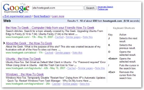 Make Firefox Built In Search Box Use Google S Experimental Search Keys