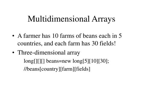 Ppt Arrays In Java Powerpoint Presentation Free Download Id482028
