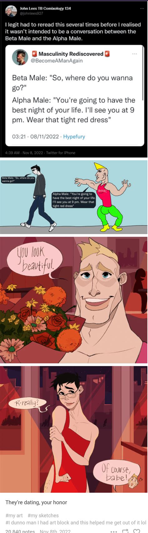 The Only Valid Male Interpretation R Tumblrdraws