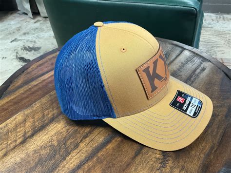 Kandk Richardson 112 Leather Patch Hat Keels And Kollars Co