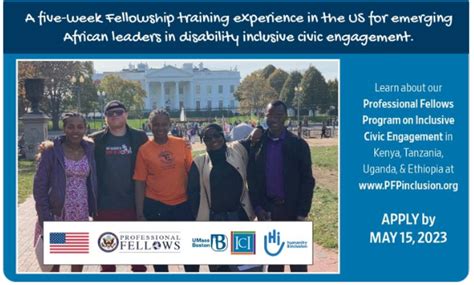 Professional Fellows Program On Inclusive Civic Engagement Community