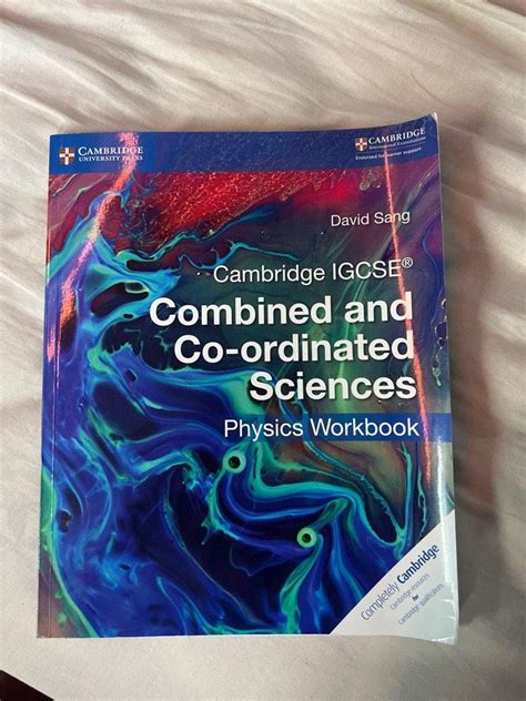 Cambridge Igcse Coordinated Science Physics Workbook Hobbies And Toys Books And Magazines