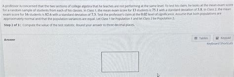Solved Compute The Test Statistic And Do We Reject Or Fail