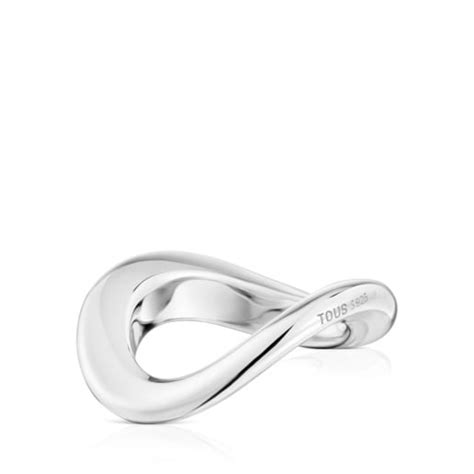 Anillo Pequeño De Plata Galia Basics Tous