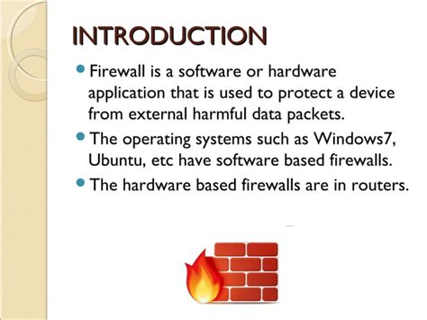 firewalls ppt