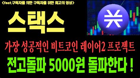 스택스 스택스코인 스택스코인전망 Stx Btc 코인전망 비트코인 이더리움 도지코인 Youtube