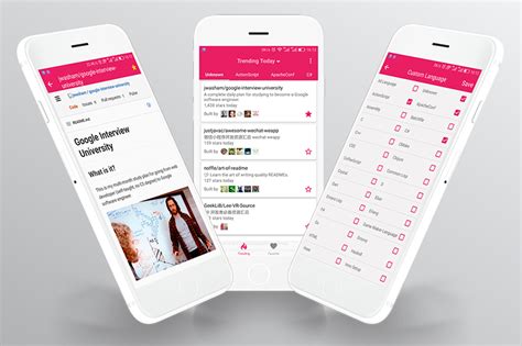 github most popular repositories viewer with react native