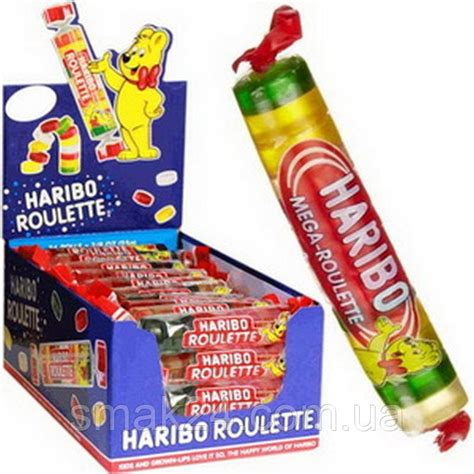 Желейные Конфеты Haribo Roulette Германия 25г — в Категории "Желейные ...