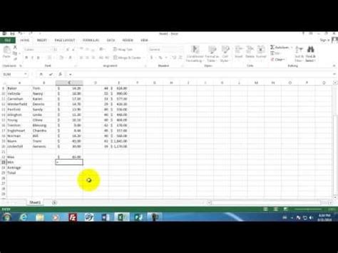 Microsoft Excel Payroll Part How To Enter Data And Create Formulas YouTube Microsoft
