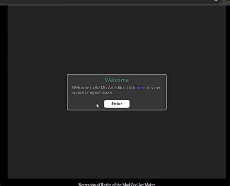 Recreated The Old Flash Sprite Art Editor R Rotmg