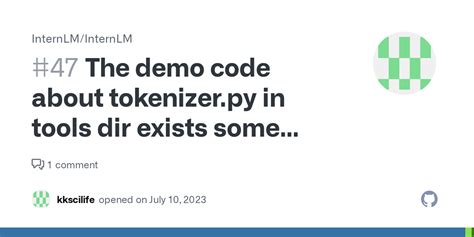 The Demo Code About Tokenizerpy In Tools Dir Exists Some Mistakes