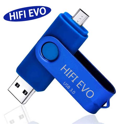 HIFI EVO USB Flash Drive 64GB High Speed OTG Pendrive USB Stick USB Flash Drive OTG Real