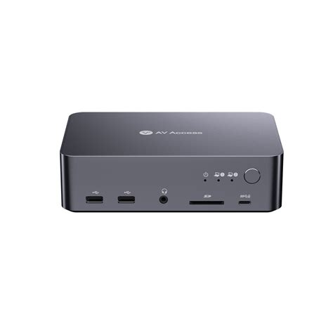 Av Access Introduces Idock C20 Usb C Kvm Switch Docking Station