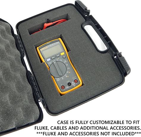 Casematix Digital Multimeter Case Compatible With Fluke Multimeter