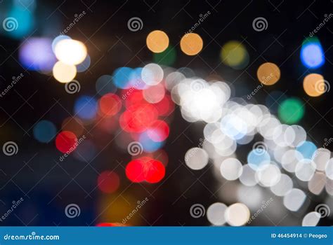 Bokeh Traffic Signs Royalty Free Stock Image 42422746