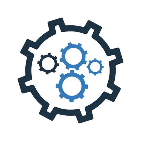 premium vector settings gear options icon simple editable vector graphics