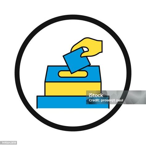 투표 종이 투표 용지 정치 투표 아이콘 결정에 대한 스톡 벡터 아트 및 기타 이미지 결정 구멍 남자 사업가 Istock