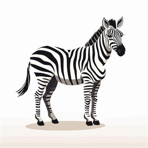 Premium Vector Zebra Vector Cute