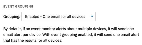 grouping your it monitoring email notifications frameflow