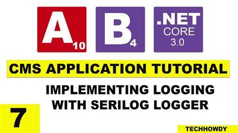 Implementing Logging Service With SeriLog Library ASP NET CORE Angular Bootstrap
