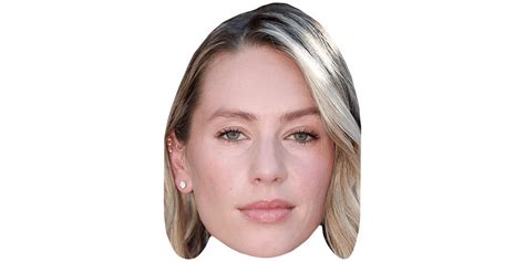 Dylan Frances Penn Blonde Maske Aus Karton Celebrity Cutouts