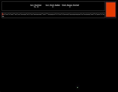 [2015 day 3 part 1 ] heatmap of santa s journey r adventofcode