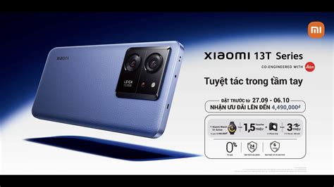 Xiaomi ra mắt Xiaomi 13T Series