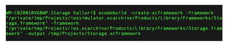how to create xcframework in swift by hemanth alluri mac o clock