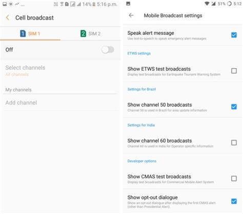 How To Turn Off Cell Broadcast Messages On Android Phones