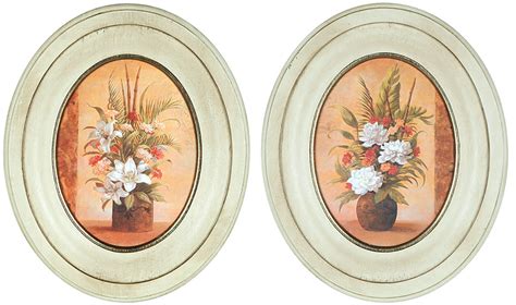 «Цветы в овальной раме — купить картины с цветами натюрморты из Италии в интернет магазине