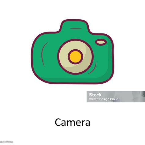 카메라 채워진 윤곽선 아이콘 디자인 그림입니다 흰색 배경 Eps 10 파일의 미디어 제어 기호 0명에 대한 스톡 벡터 아트 및 기타 이미지 Istock