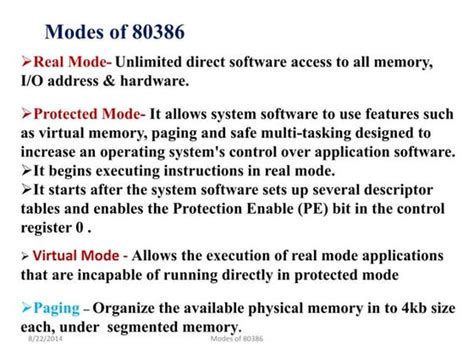 Addressing Modes Of 80386 Ppt
