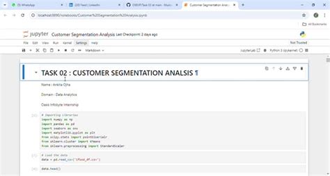 Data Analytics Project With Oasis Infobyte Ankita Ojha Posted On The Topic Linkedin