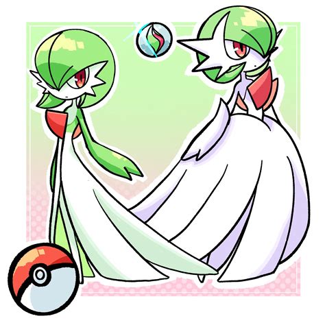 Mikanbouzuuu Gardevoir Mega Gardevoir Nintendo Pokemon Highres