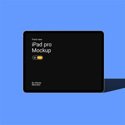 Free Ipad Pro Front View Mockup Psd Css Author