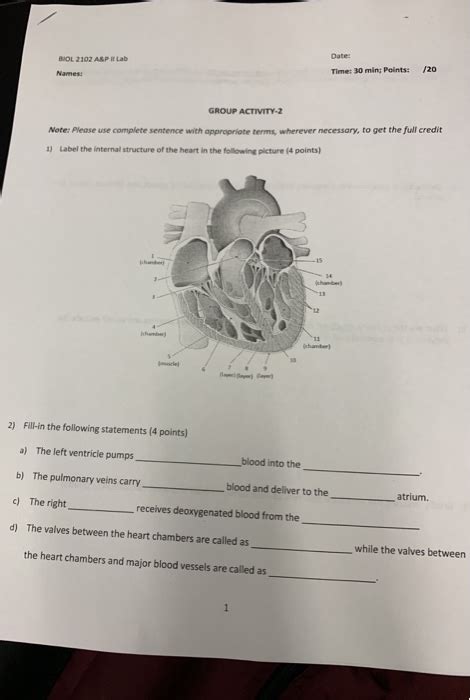 Solved Biol 2102 Asp Lab Names Date Time 30 Ming Points