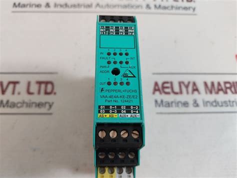 Pepperl Fuchs Vaa 4e4a Ke Ze E2 Interface Module 124421 Aeliya Marine
