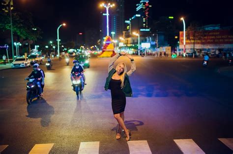 Premium Photo Nha Trangvietnam February 172018 Beautiful Blonde