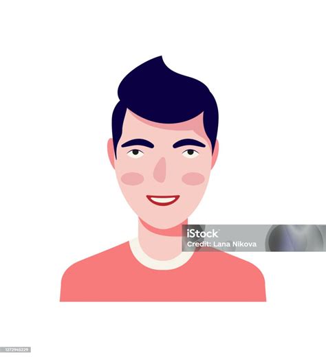 남성 얼굴 감정의 세트 다른 표정으로 수염을 기리는 남자 이모티콘 캐릭터 만화 스타일의 벡터 일러스트레이션 교사 교육 관련 직업에 대한 스톡 벡터 아트 및 기타 이미지