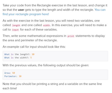 Solved Take Your Code From The Rectangle Exercise In The Chegg Com